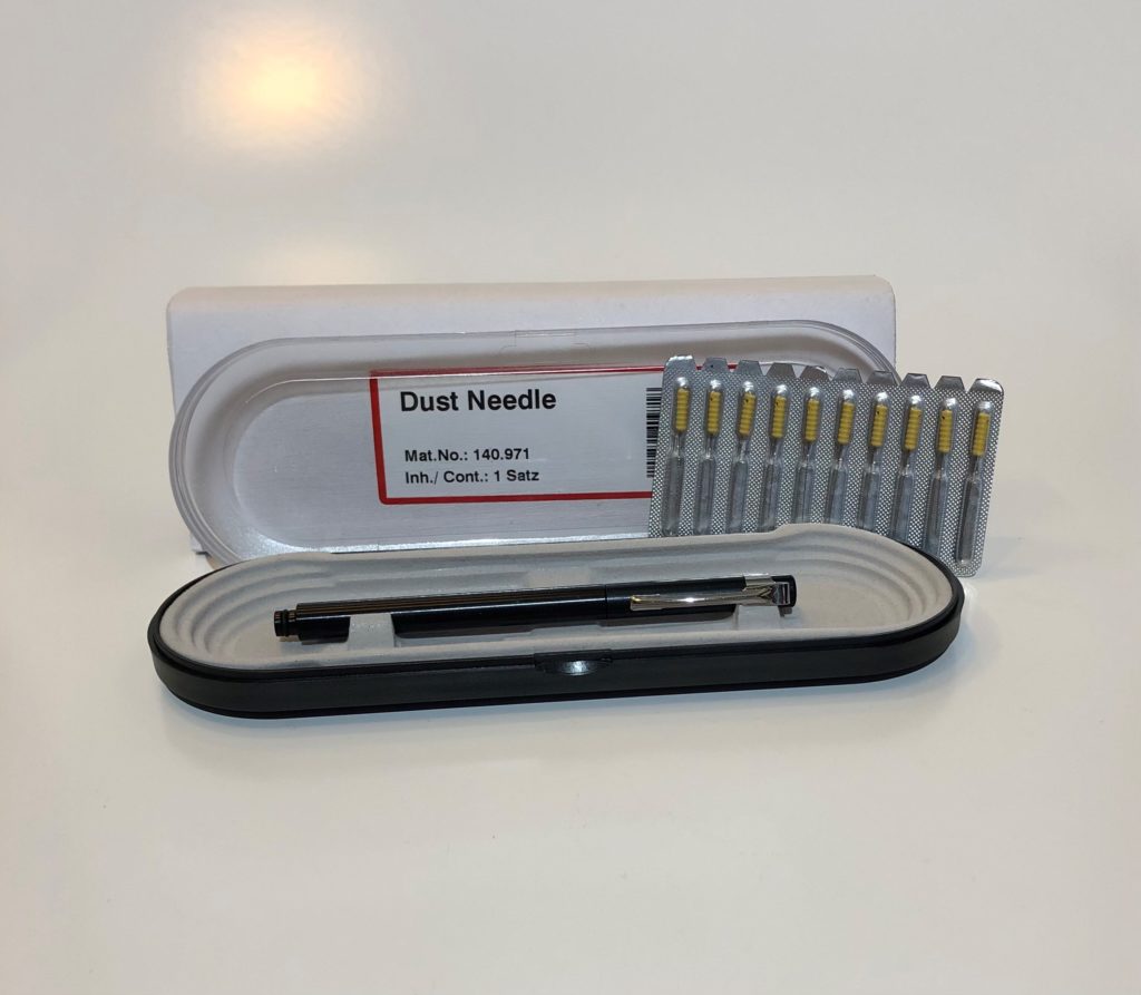 Car System Roskanpoistokynä + 10 neulaa - Väritikka